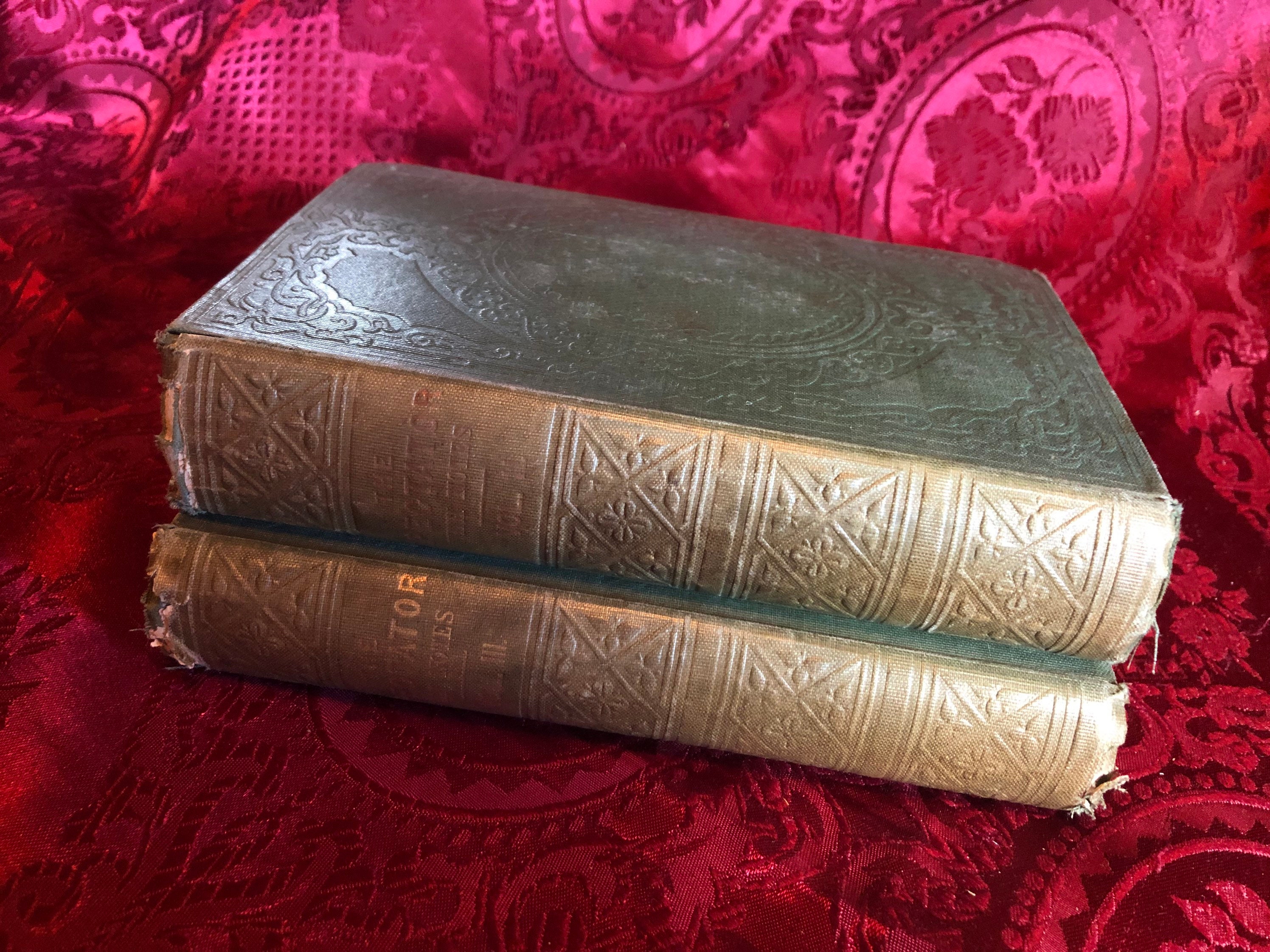 The Spectator, With Notes, A Book in 4 Volumes, Vol. 2 & 3, Antique ...