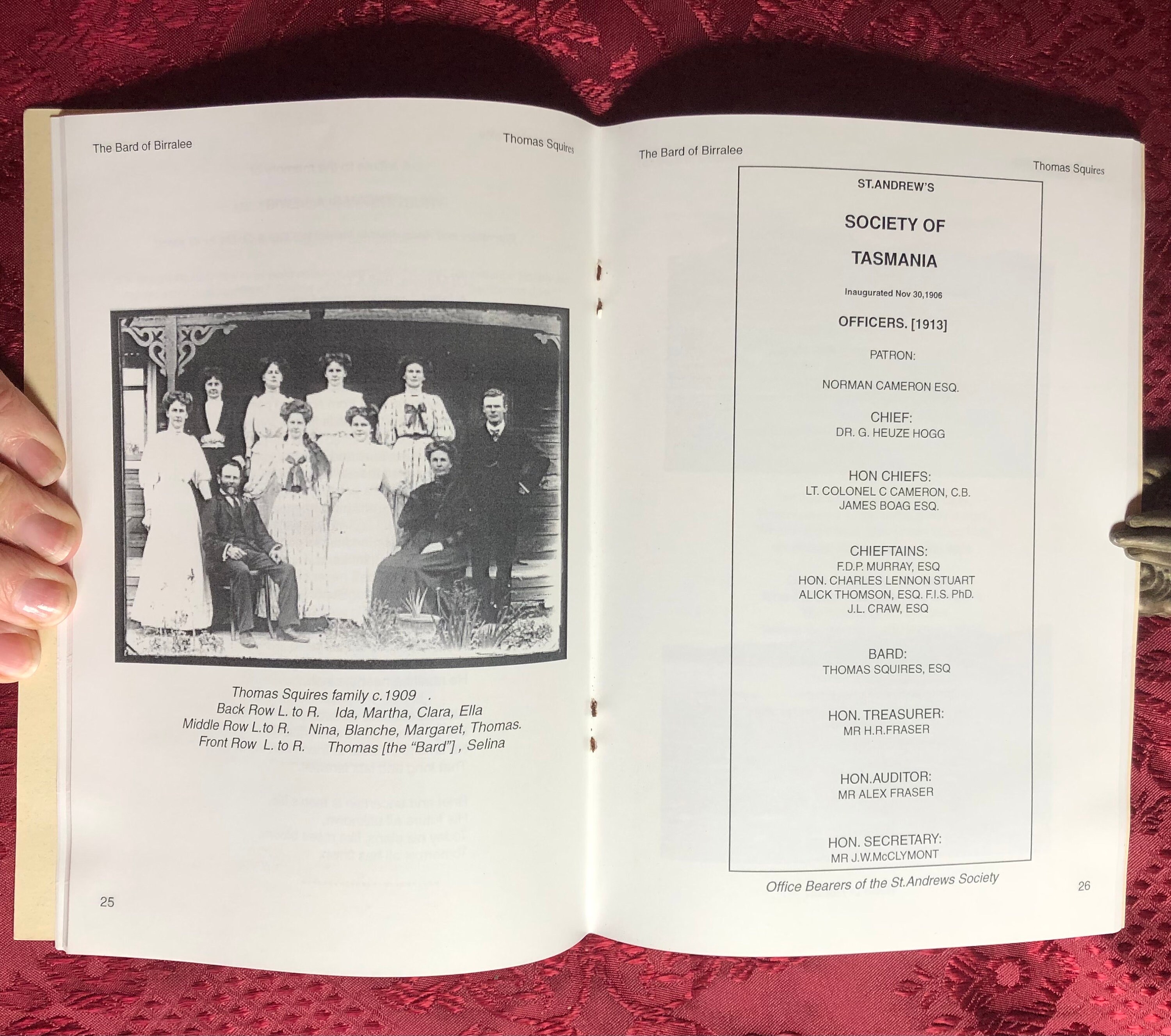 The Bard of Birralee-a Collection of Poems Written by Thomas Squires ...