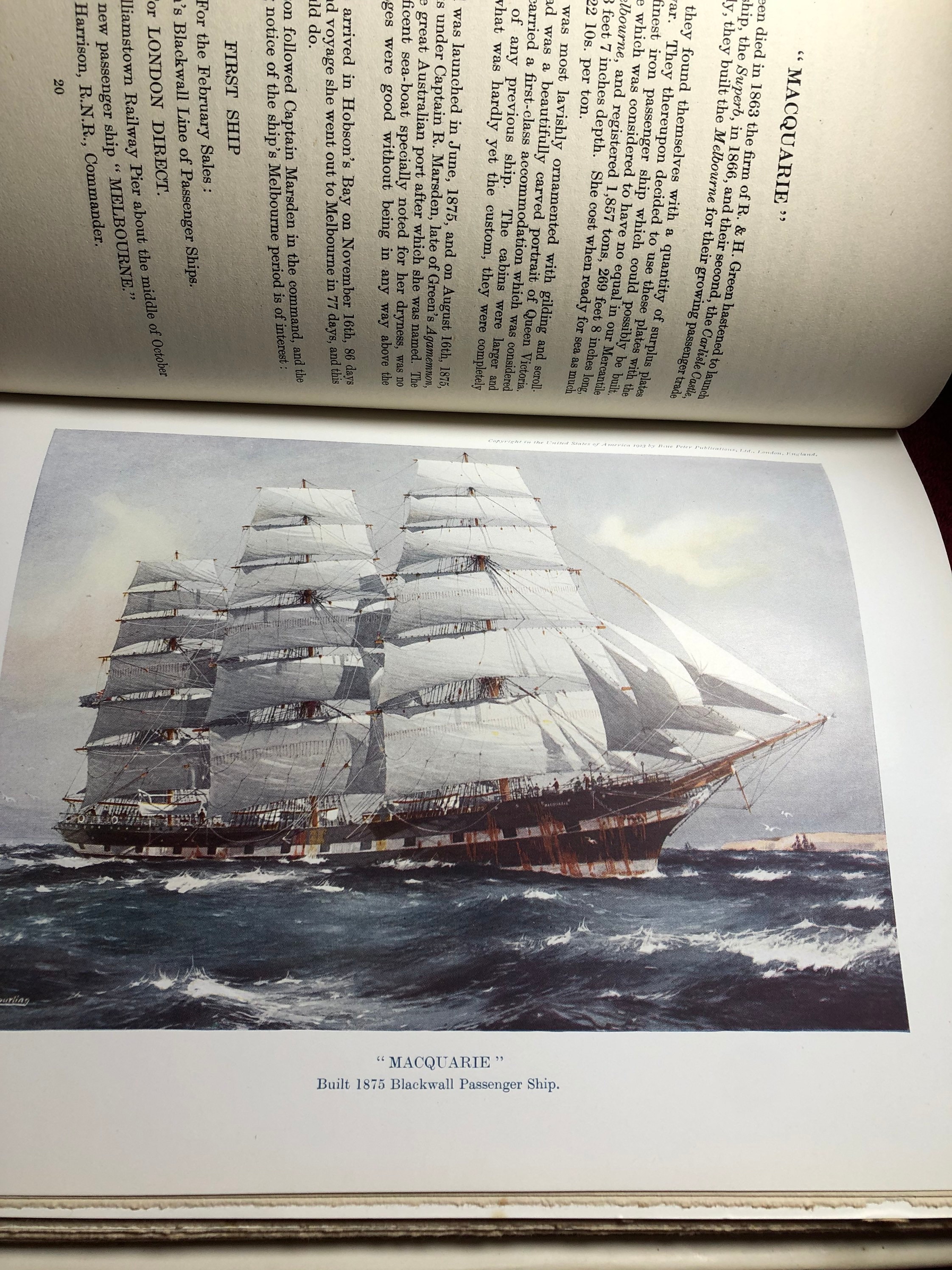 The Romance of the Clipper Ships Volume One A Rare Book by - Etsy UK