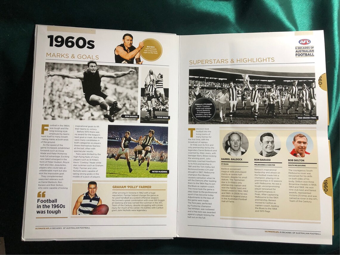 Ultimate AFL, 6 Decades of Australian Football, Past Glories, Future ...
