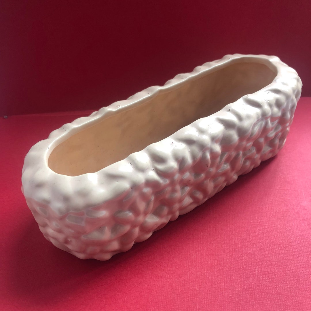 Vintage Diana Ware, Trough Vase, Mid-century Australian Ceramic Pottery ...
