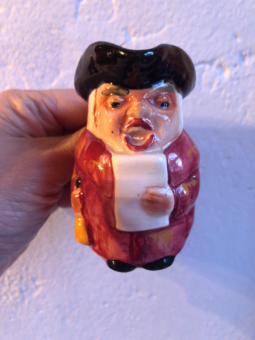 Vintage Toby Jug, Shorter & Son Ltd. England, Cute Little Town Crier ...