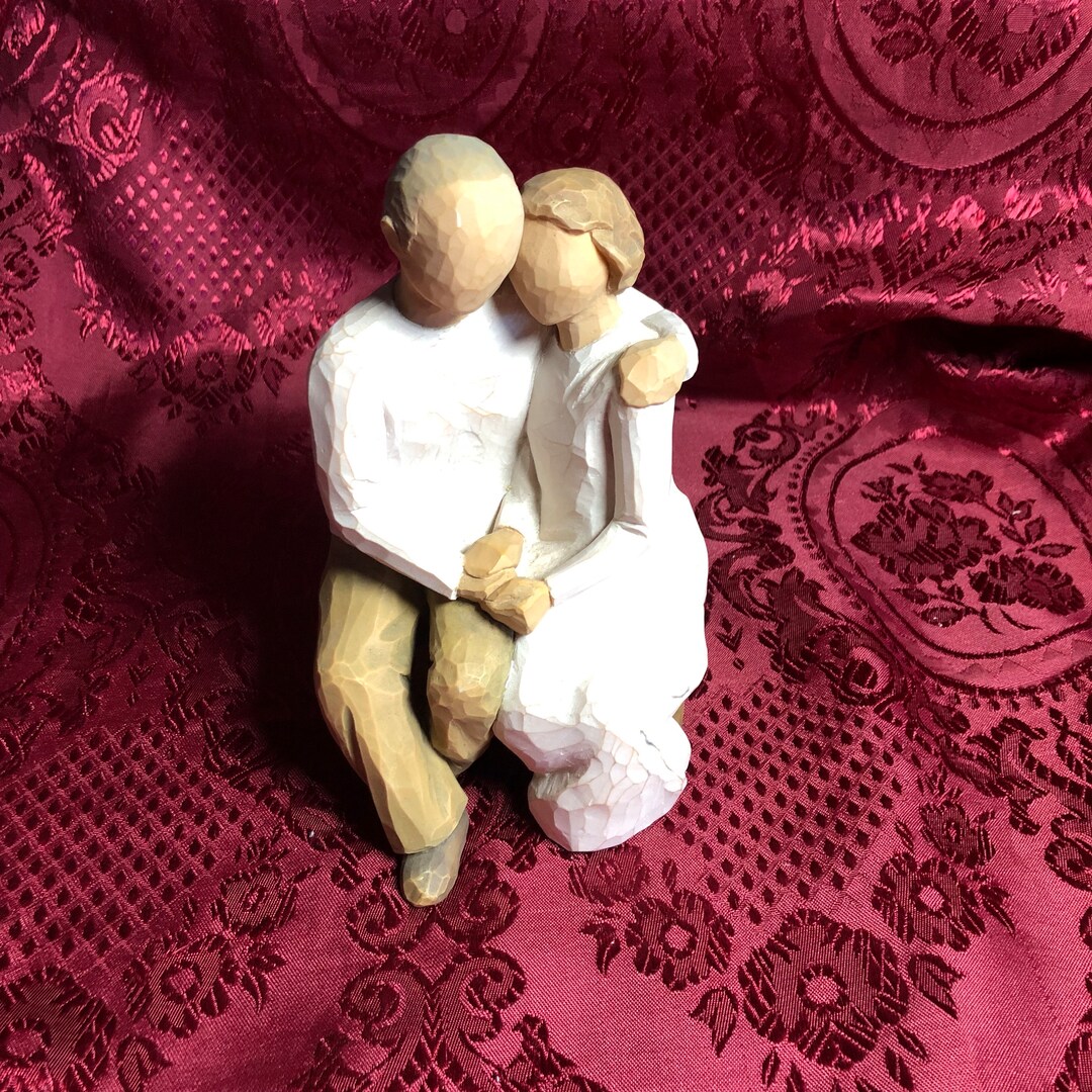 Willow Tree “anniversary” Figurine, 2007, "i Love Thee", Couple ...