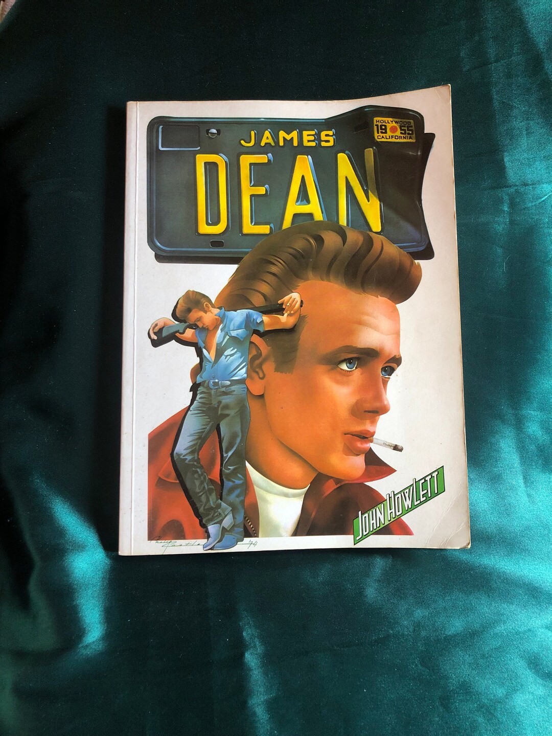 James Dean, A Book by John Howlett, Hollywood Actor, Teen Idol, 1950's ...