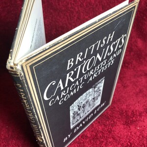Vintage Book, British Cartoonists - Caricaturists and Comic Artists, by ...