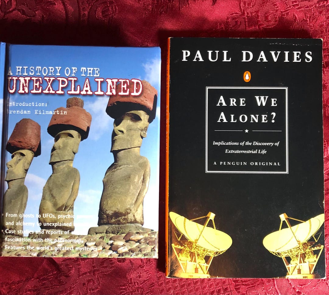 A History of the Unexplained, Plus Are We Alone? by Paul Davies, 2 ...
