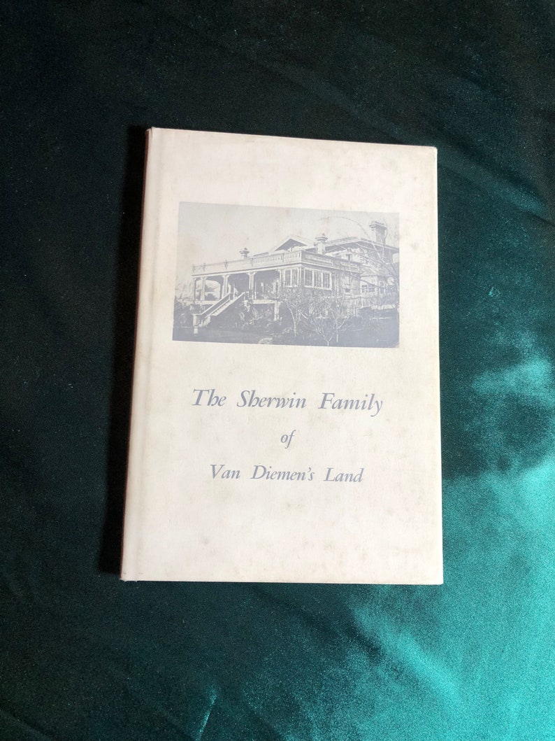 The Sherwin Family of Van Diemens Land A Book by Ann Fysh - Etsy Australia