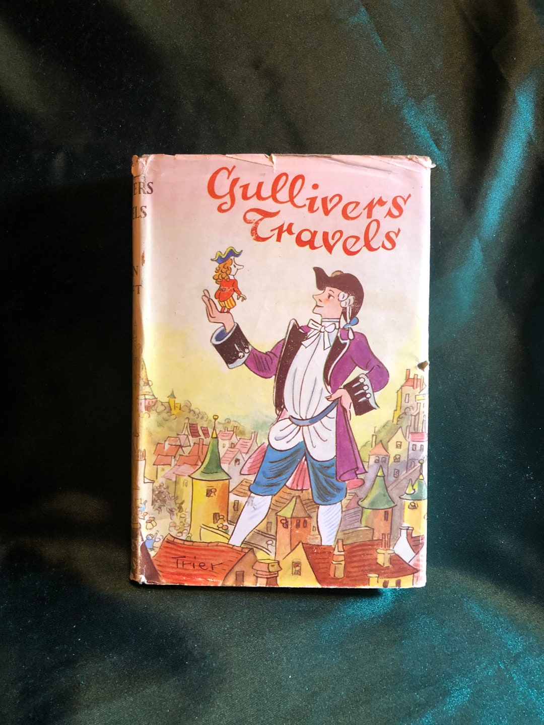 Gulliver’s Travels, Book by Jonathan Swift, Scarce 1946 Hard Cover ...