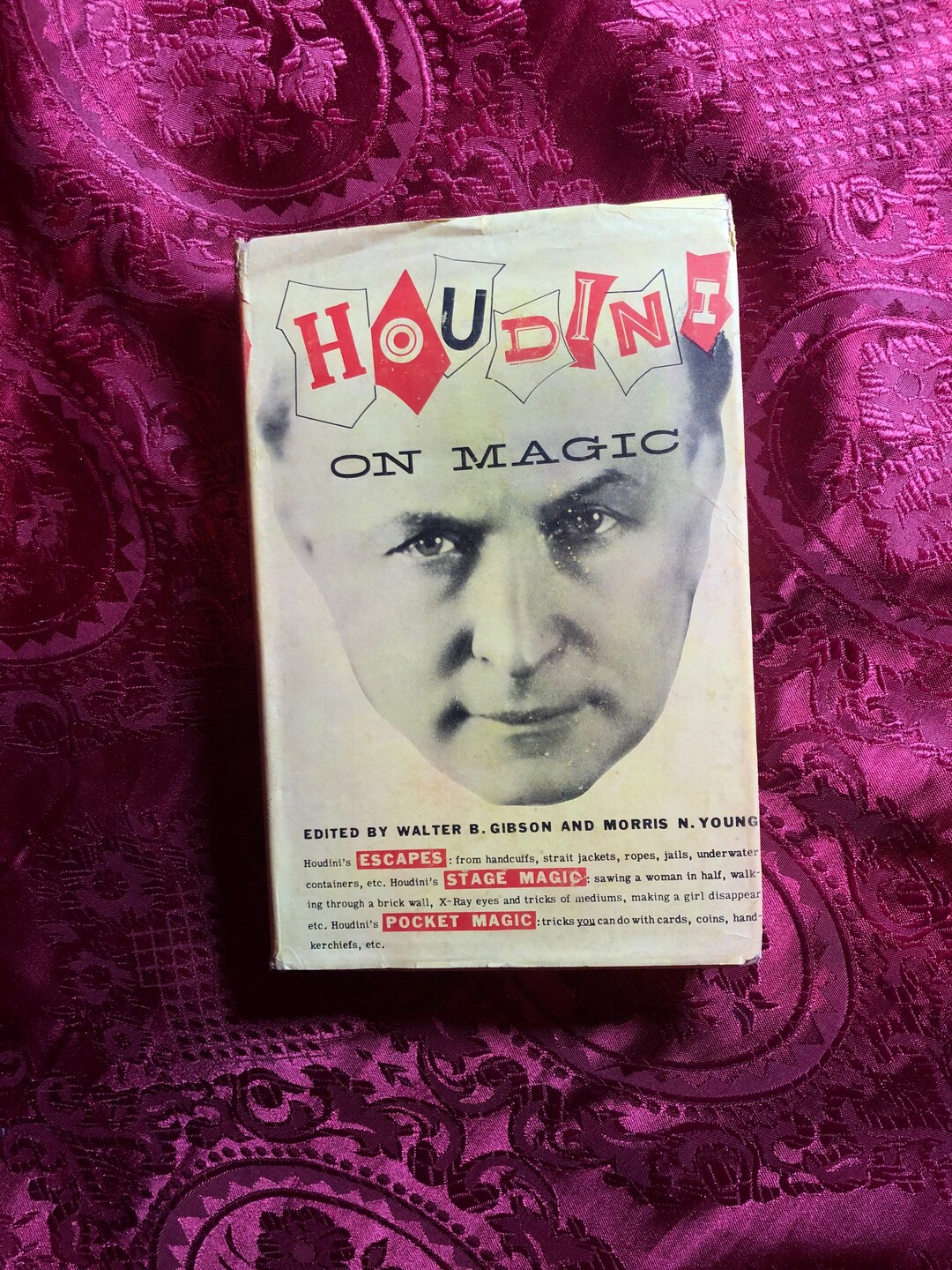 Houdini on Magic, A Book by Gibson & Young, the Secrets of Magic Told ...
