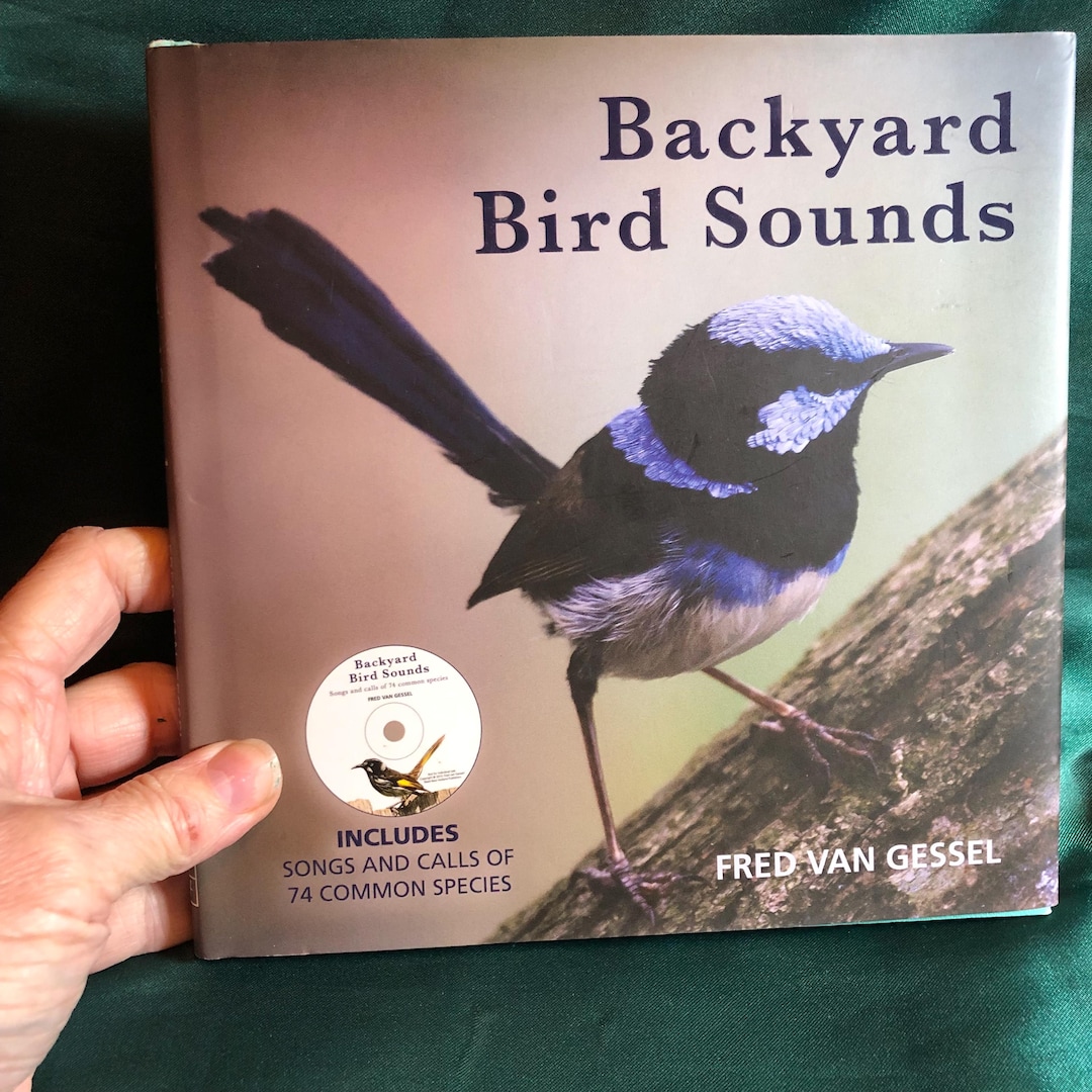 Backyard Bird Sounds, A Book by Fred Van Gessel, Includes CD of 74 ...