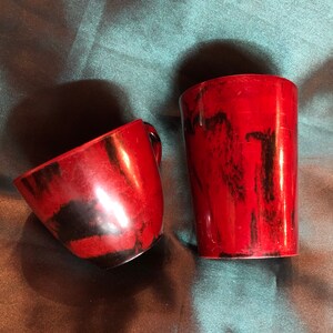Vintage Australian Nally Ware Beaker and Cup, Art Deco, Bakelite ...