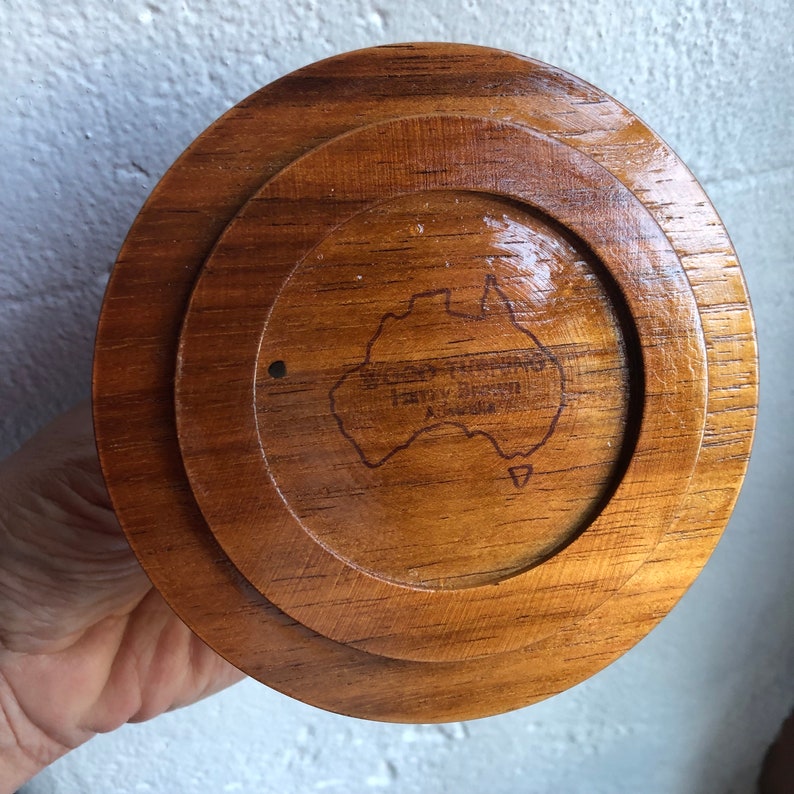 Turned Wooden Bowl, Made in Australia by Harry Brown Woodturning, Fine ...