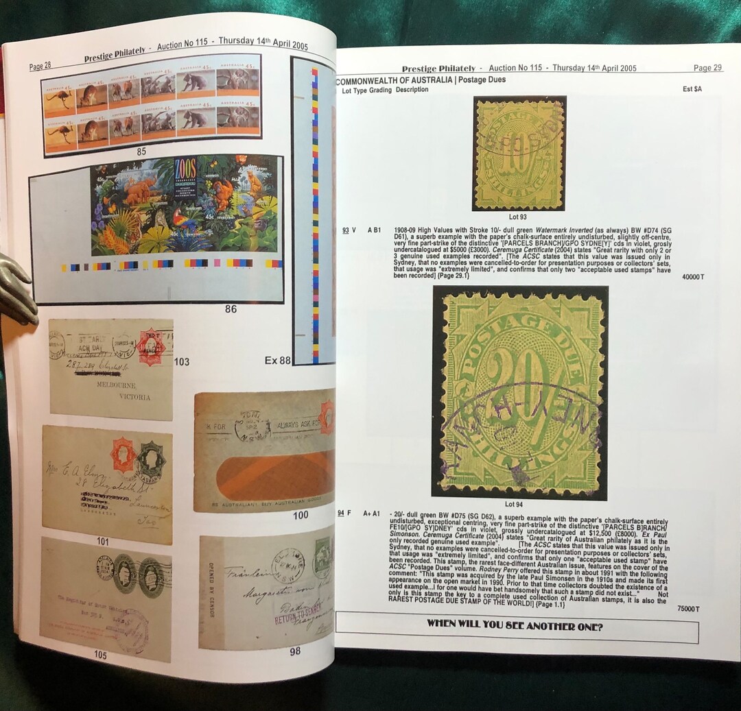The Hodder Stamp Dictionary, A Book by Douglas & Mary Patrick, Plus ...