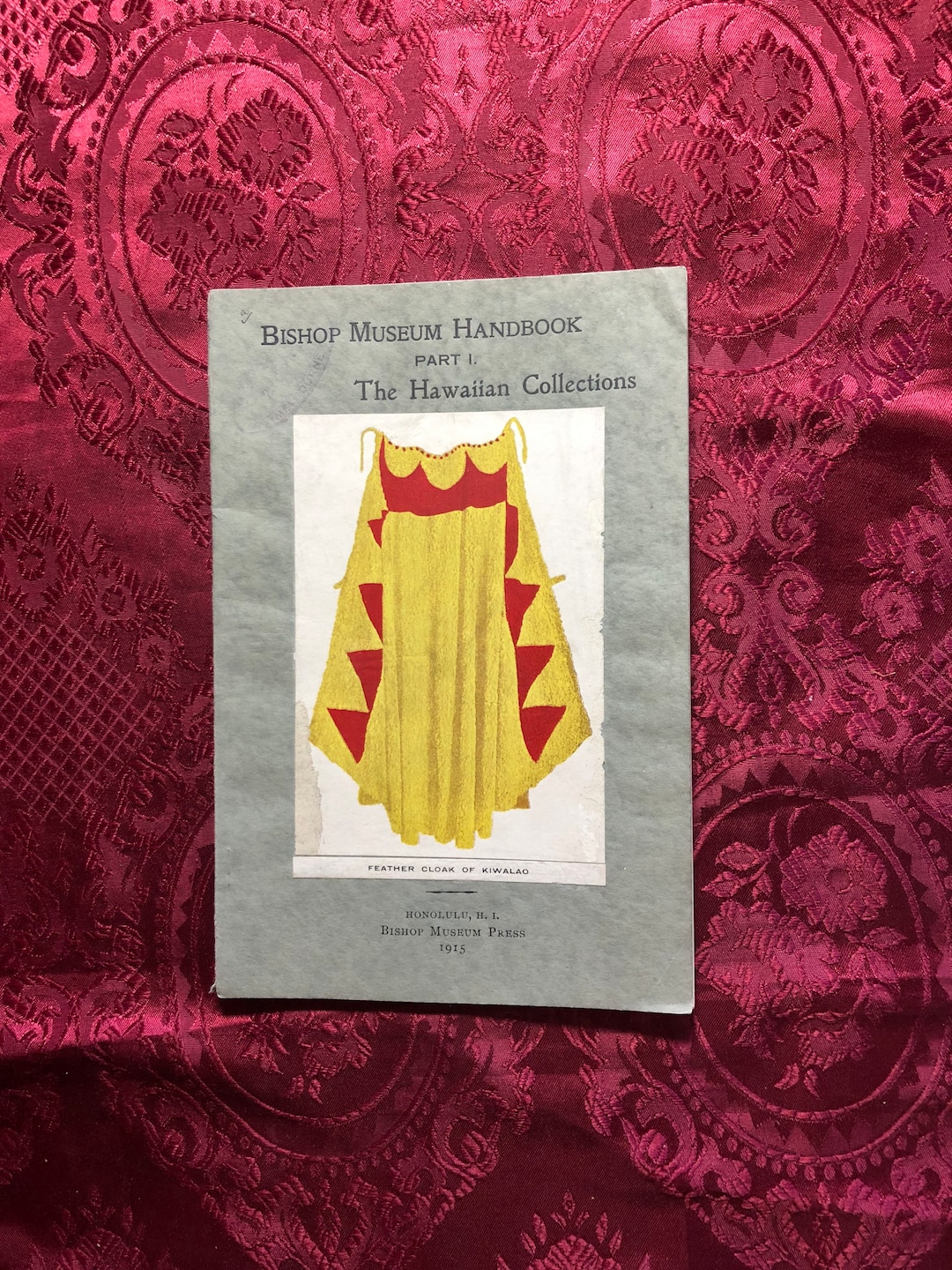 The Hawaiian Collections, the Bishop Museum Handbook Part I, Rare ...