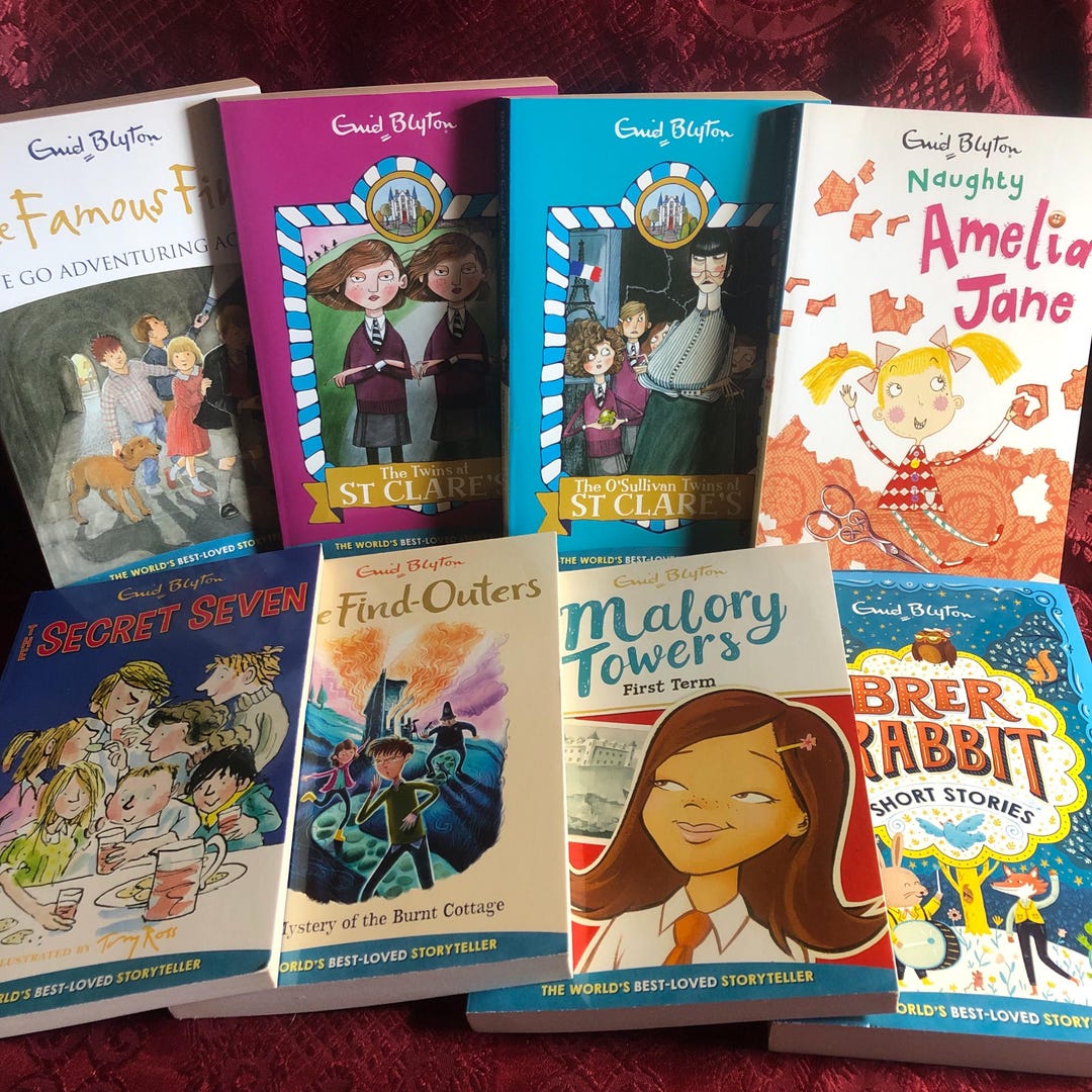 Enid Blyton, the Classic Collection, Set of 8 Books, Children's ...