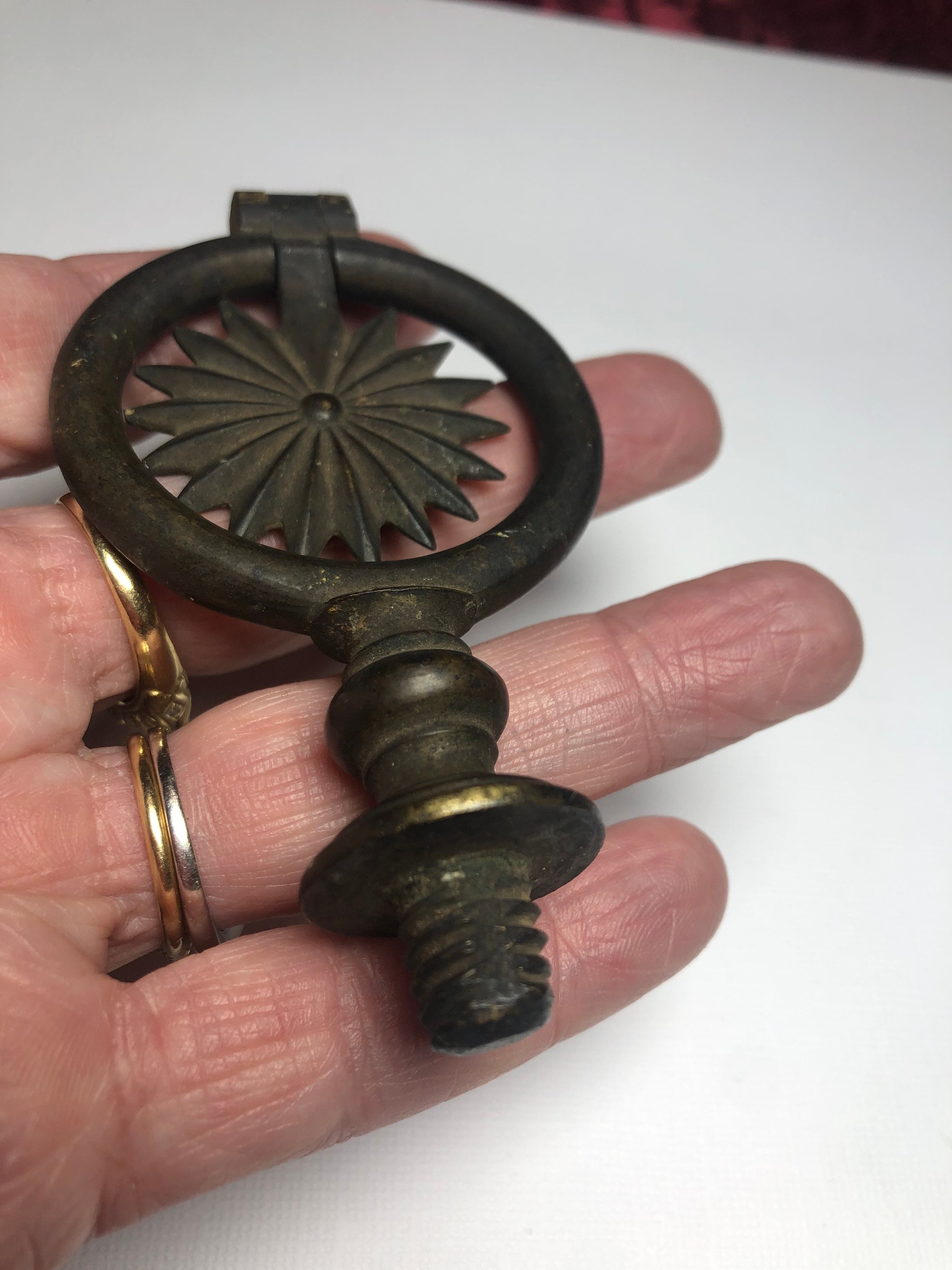 Antique Brass Rein Keeper/guide, 18th Century Buggy Accessory, Early ...