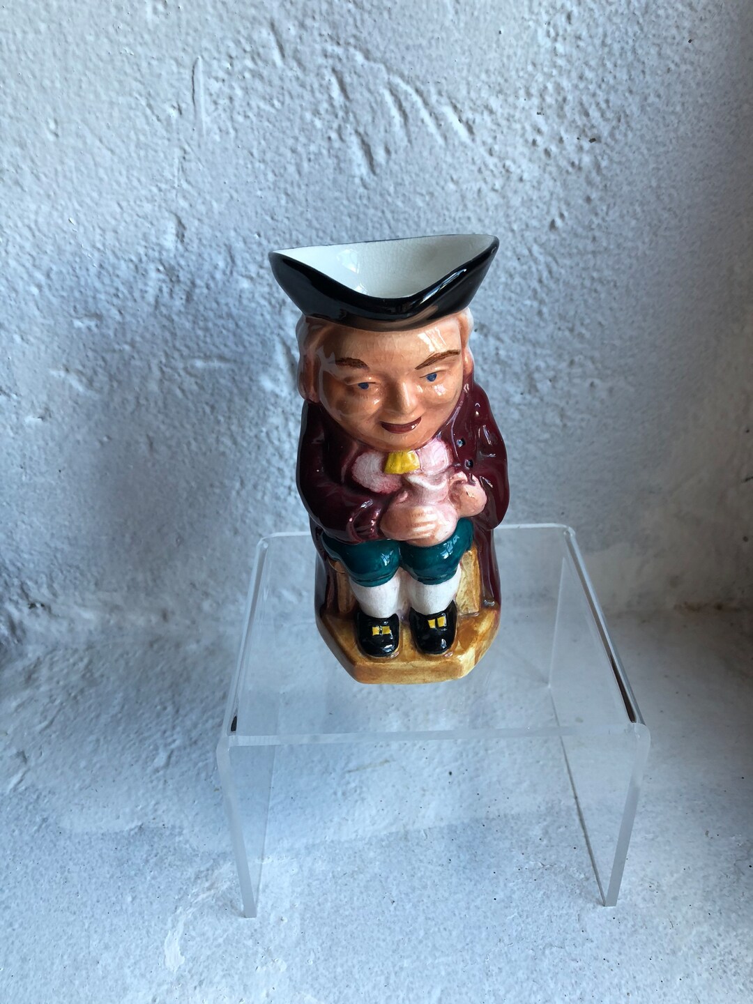 Vintage Toby Jug, Made in England, Ceramic Vase, Cheerful Ornament ...