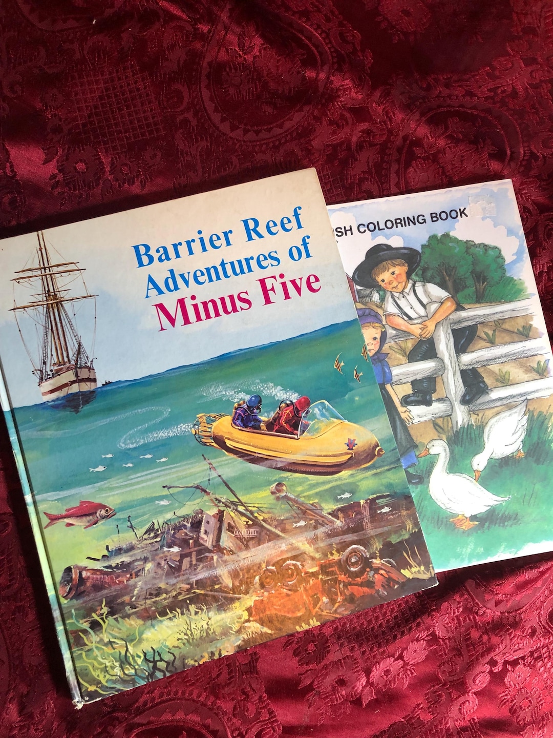 Barrier Reef Adventures of Minus Five, A Book by Victor Barnes, Plus My ...