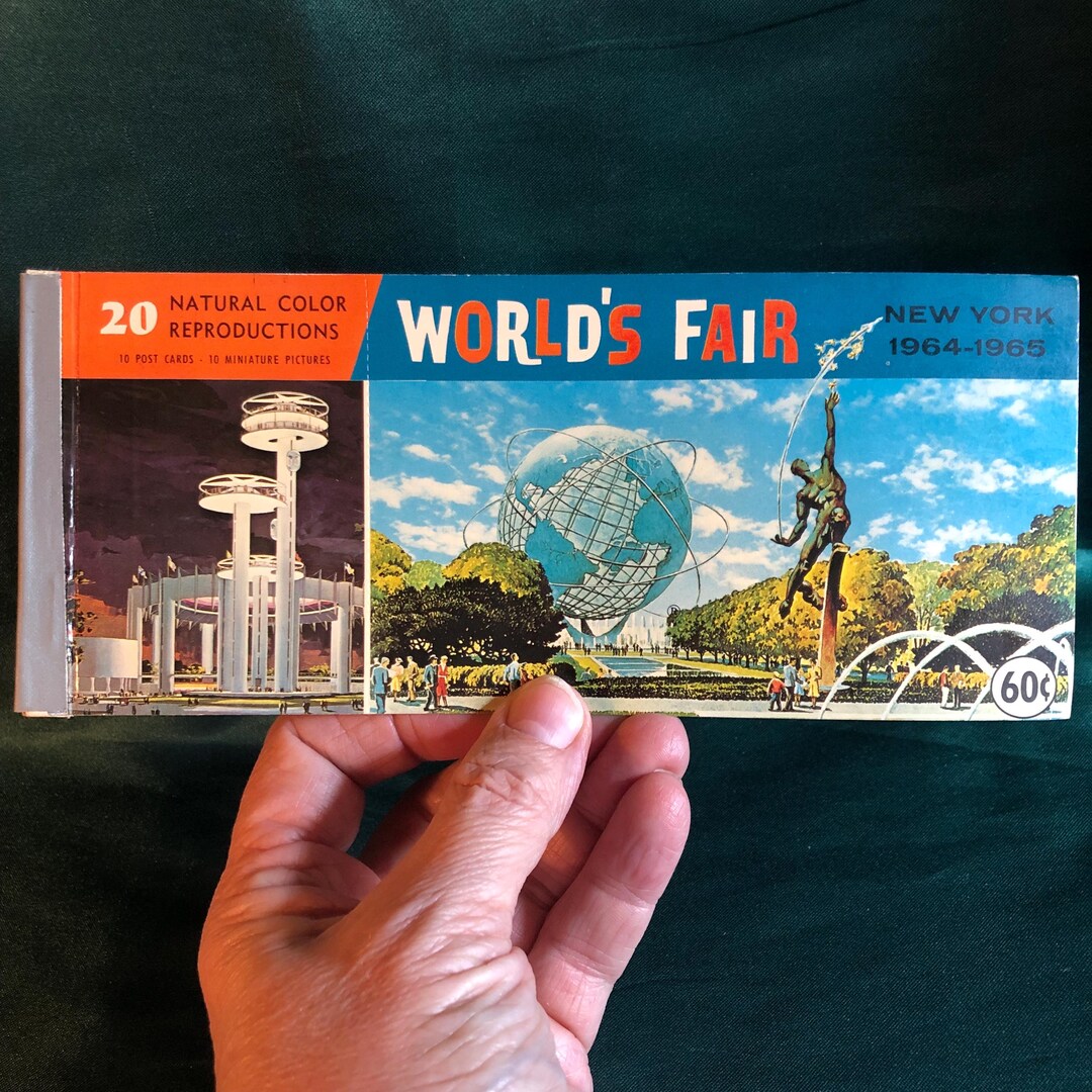 New York World's Fair 1964-1965, 10 Colour Postcards Showing Images of ...