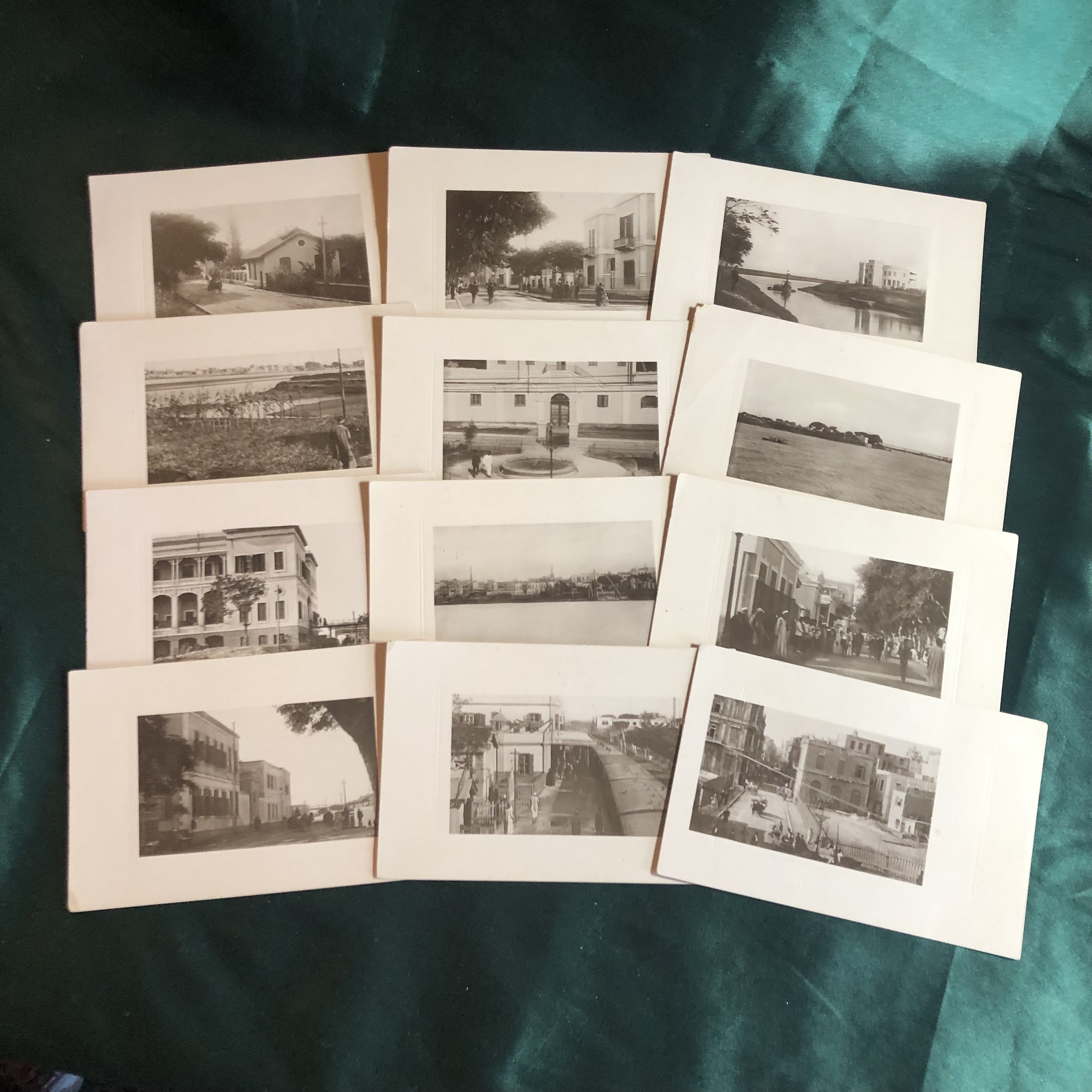 Rare Old Postcards of Egypt, Circa 1920, Set of 12 Picture Postcards ...