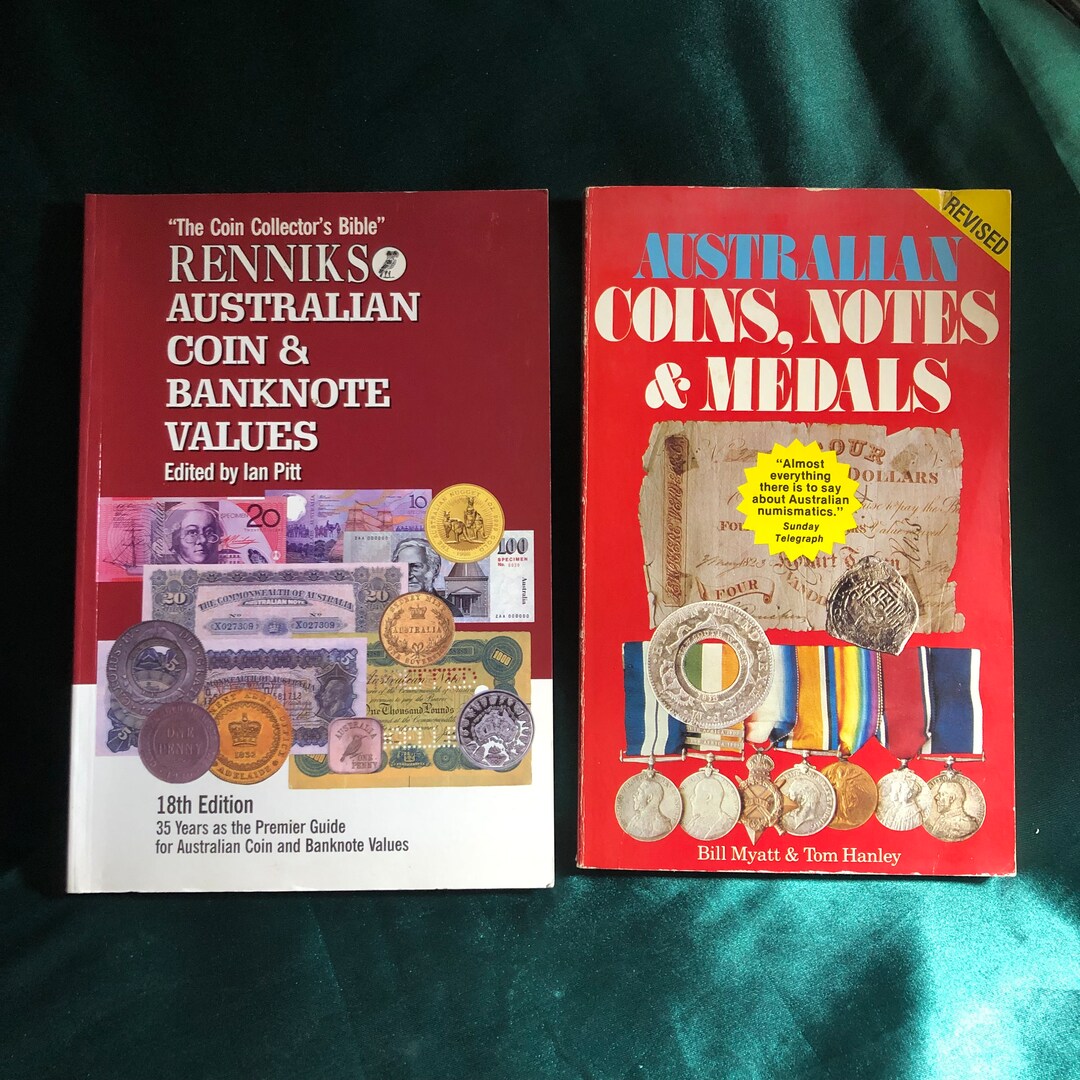 Australian Coins, Notes & Medals, Plus Renniks Australian Coin and ...