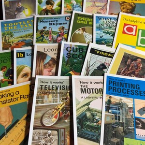Ladybird Book Cover Postcards, 56 Cards Featuring the Book Covers of ...