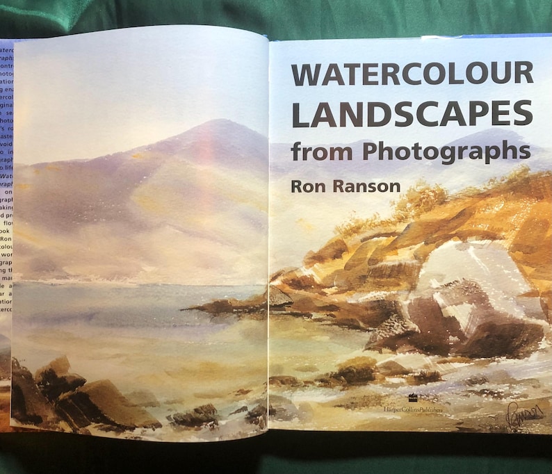 Watercolour Landscapes From Photographs, A Book by Ron Ranson, Art and ...