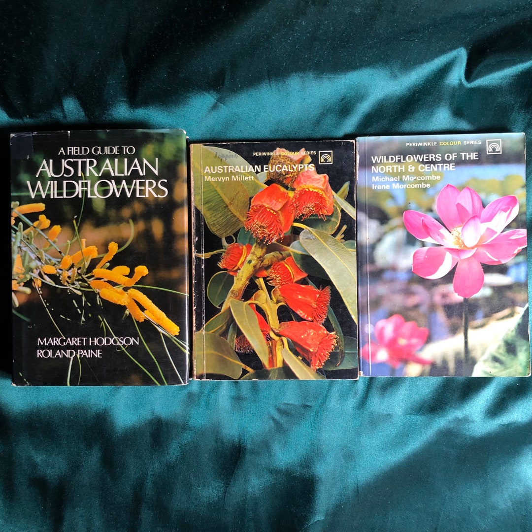 Australian Flowers, 3 Books, A Field Guide to Australian Wildflowers ...