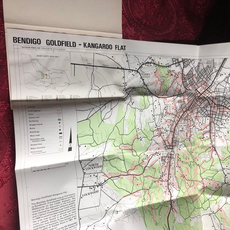 Gold & Relic Sites - Metal Detecting Map, Plus 2 Books About the ...