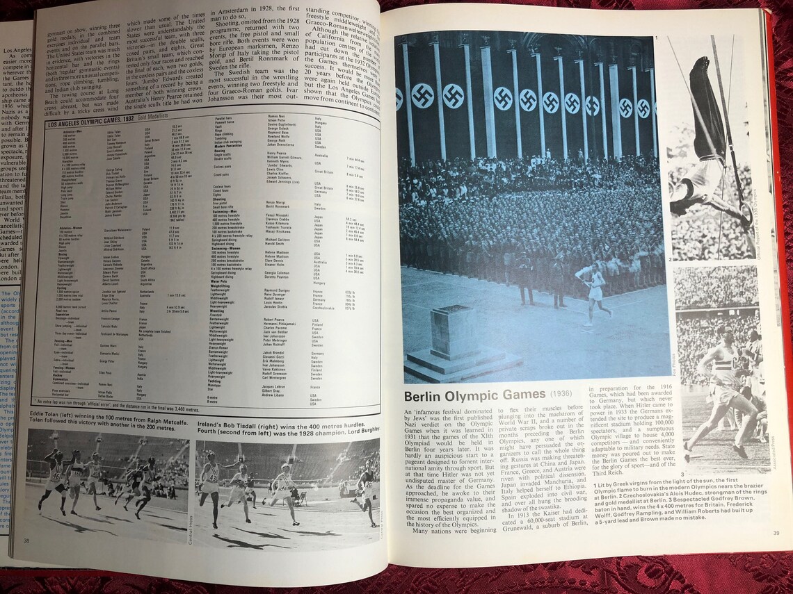 The History of the Olympics, A Pictorial Book, Olympic Games, Athletes ...