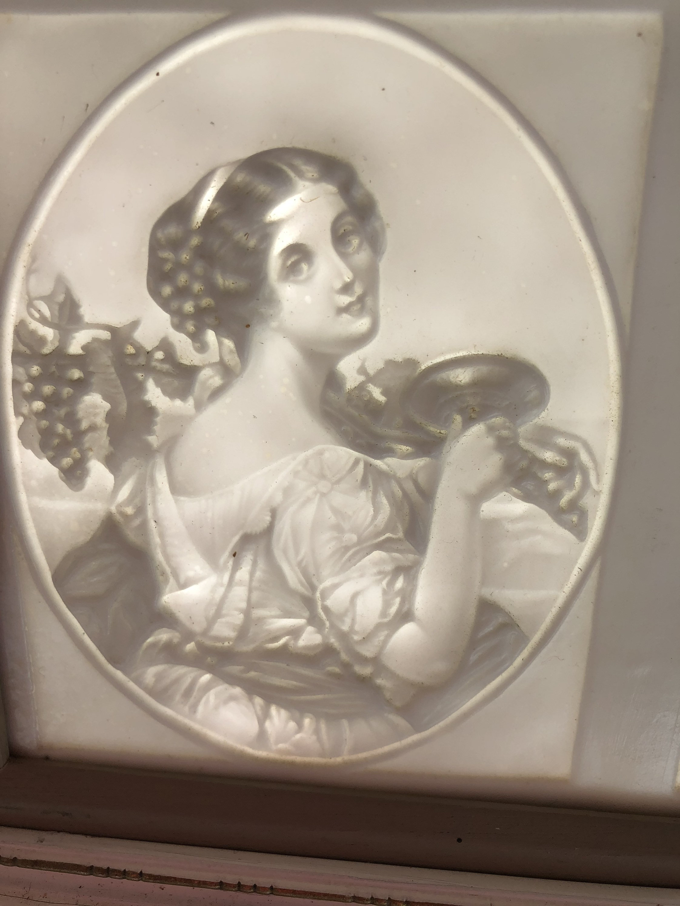 Antique Lithophane Panel, Lovely Ladies, Victorian, Porcelain. - Etsy ...