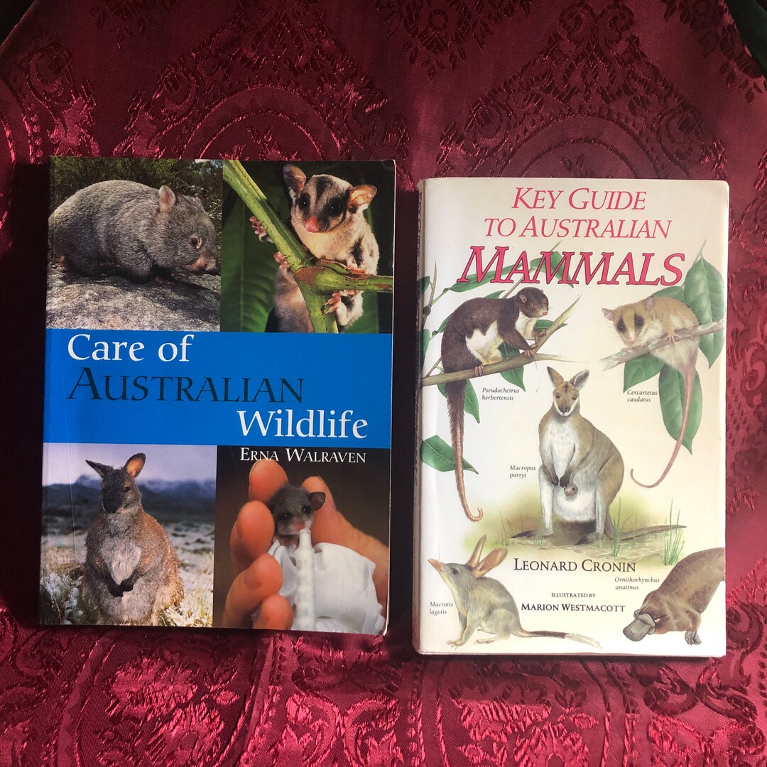 Key Guide to Australian Mammals & Care of Australian Wildlife, 2 Books ...