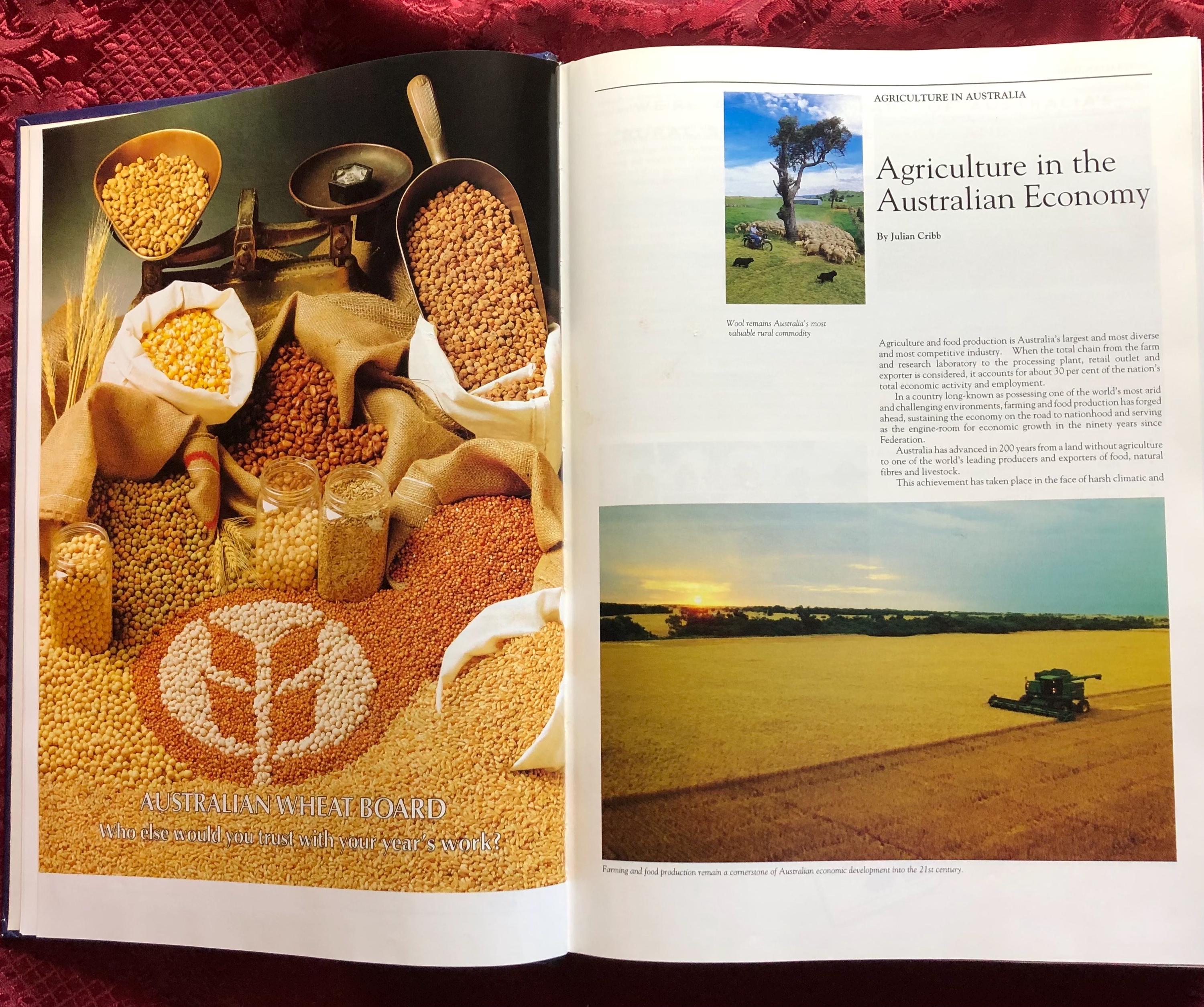 Australian Agriculture the Complete Reference on Rural Industry ...