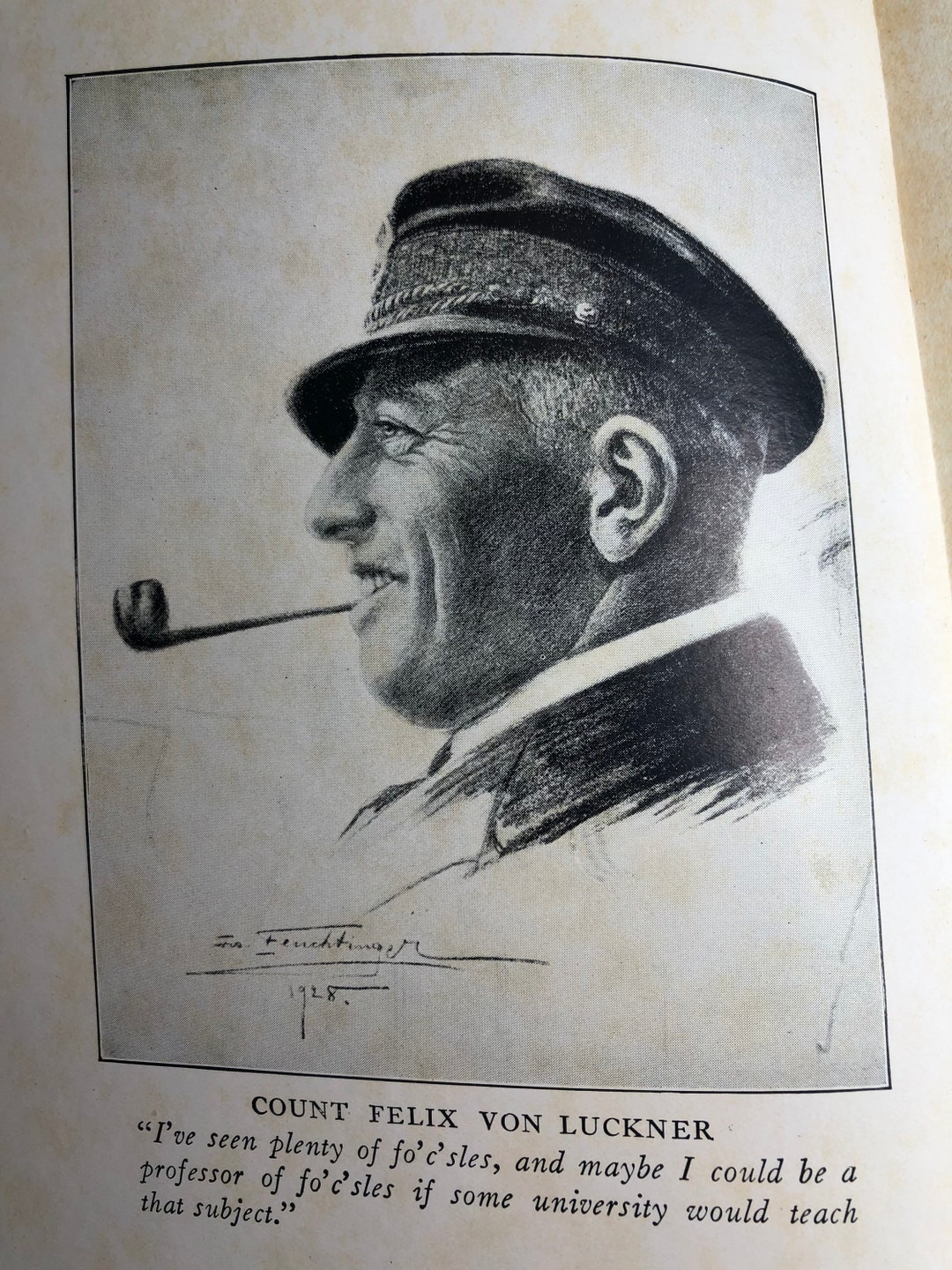 Lowell Thomas, the Sea Devil’s Fo’c’sle, First Edition, Maritime ...