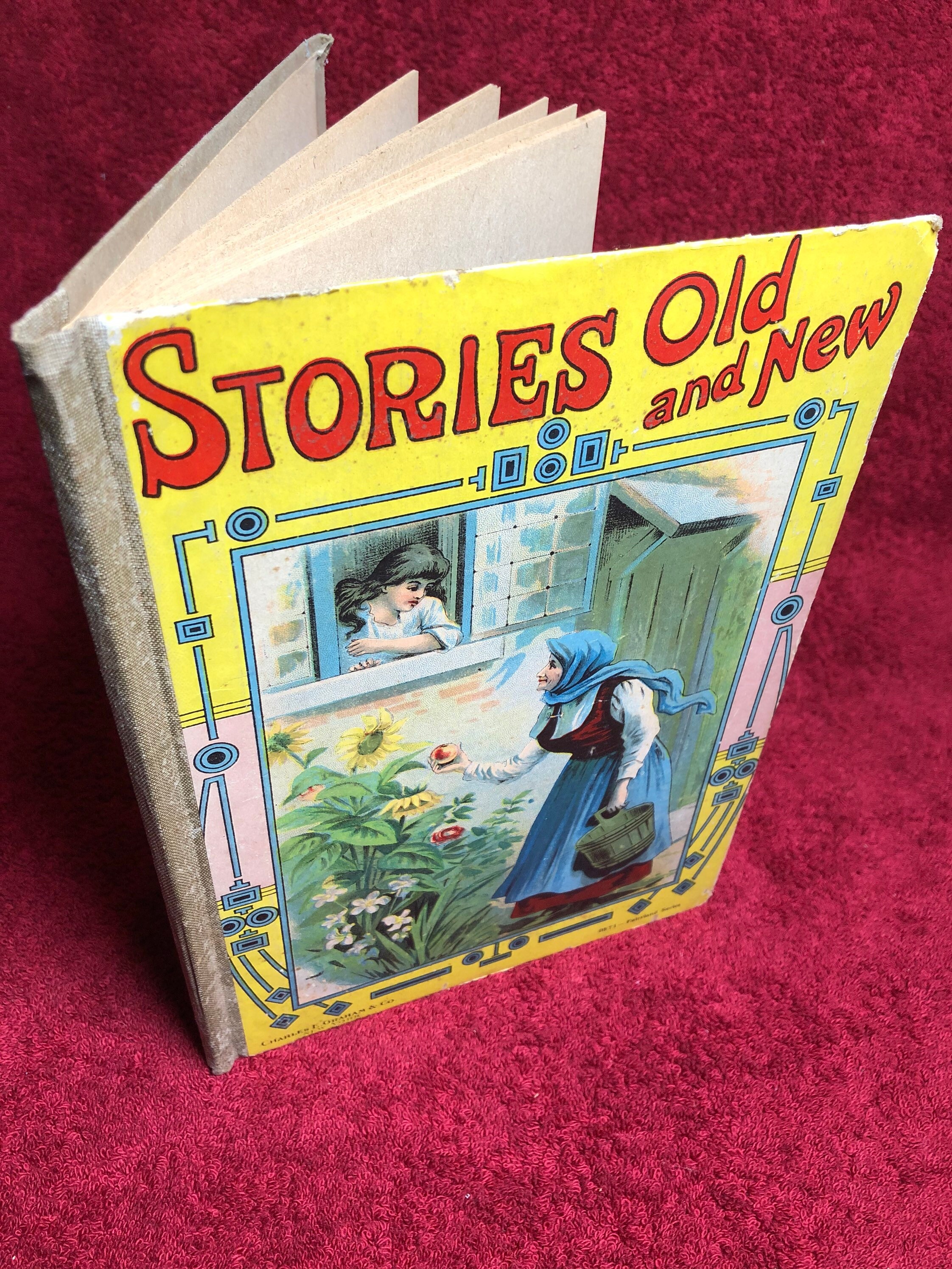 Stories Old and New Antique Childrens Story Book Made in U. - Etsy ...