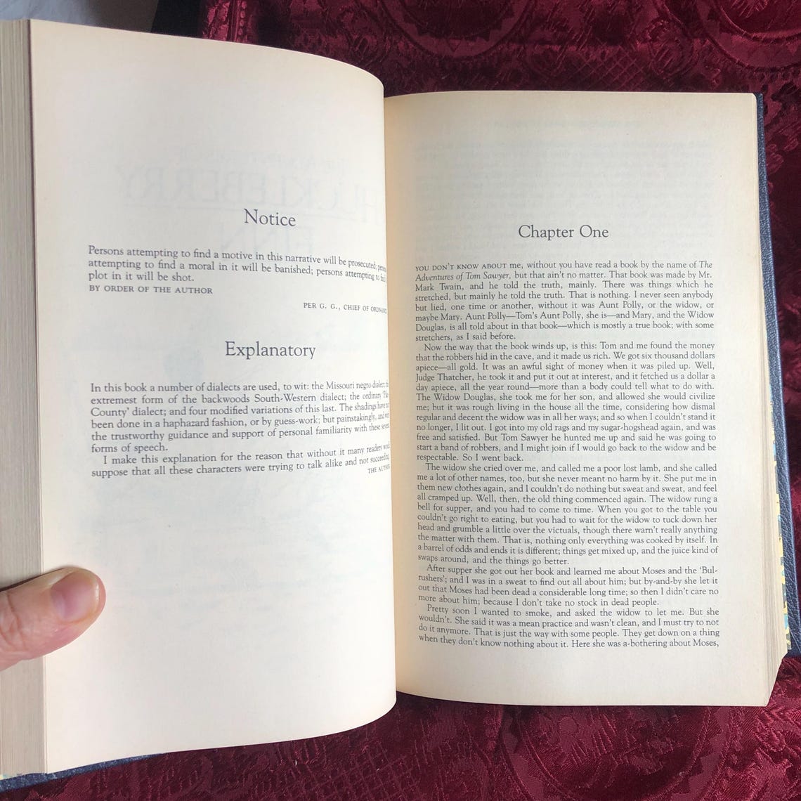 Mark Twain Library of World Classics, Book of Collected Works, Tom ...