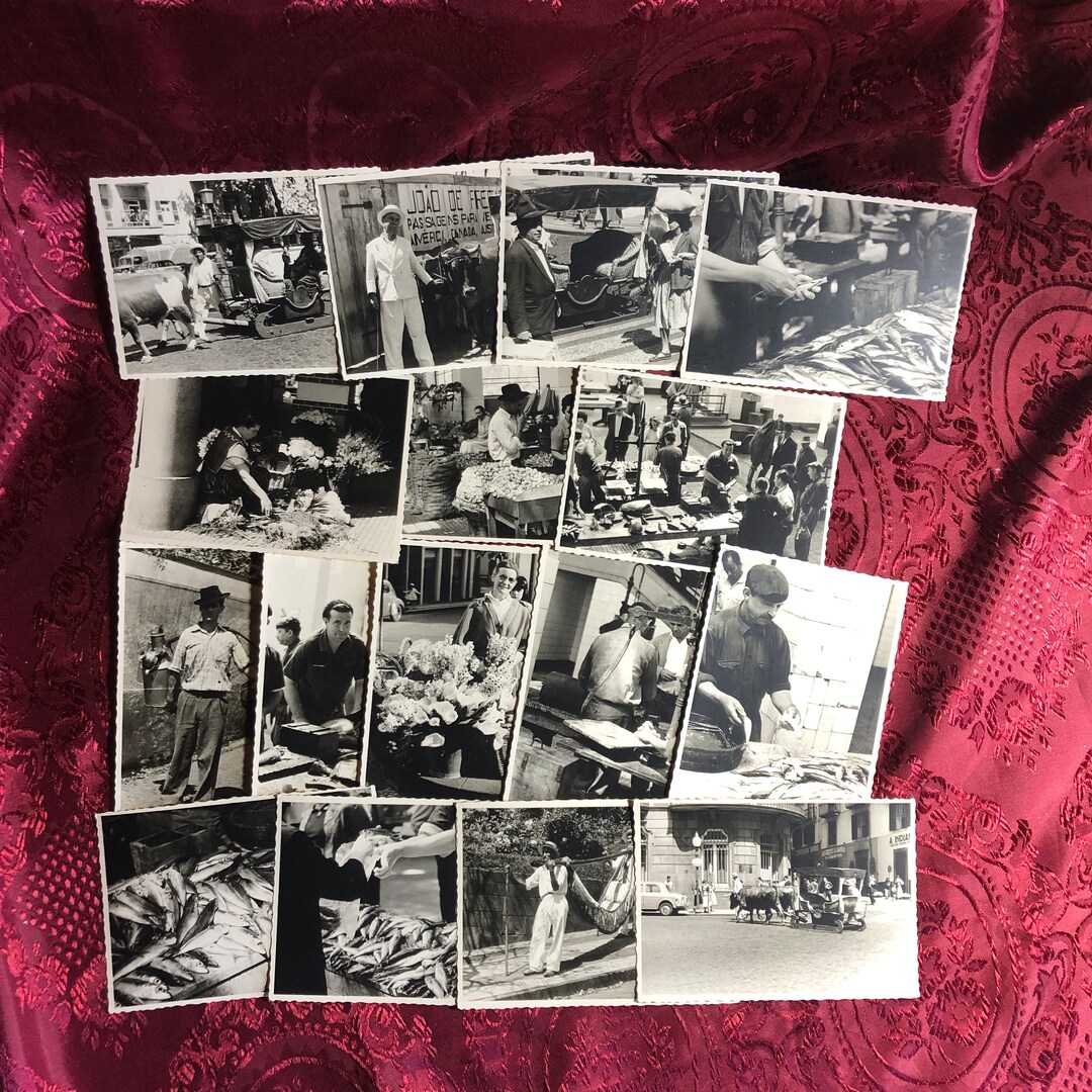 Vintage Postcards From Island of Madeira, 42 Postcards, Circa 1950's ...