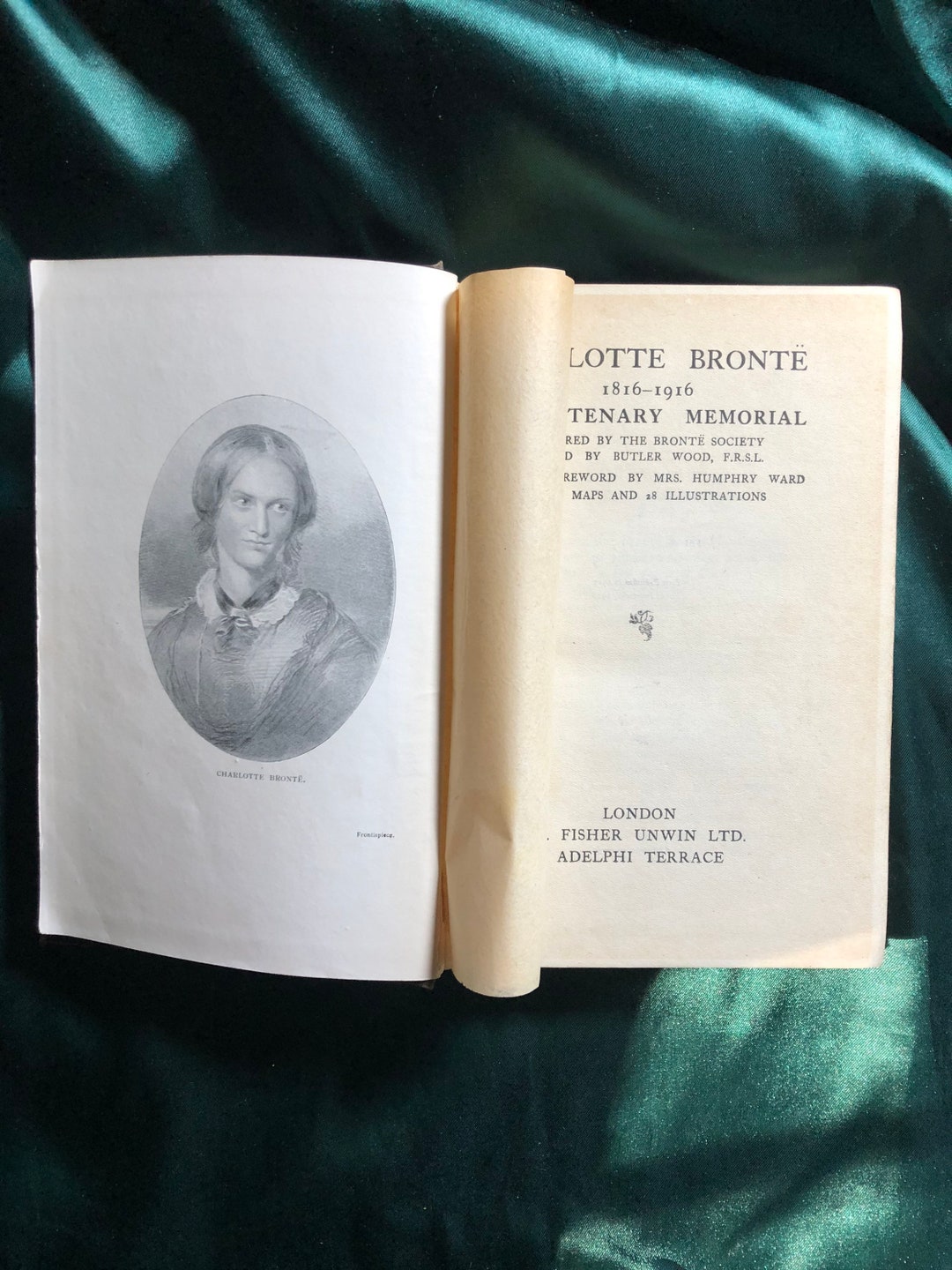 Charlotte Brontë 1816-1916, Centenary Memorial, A Book by the Brontë ...