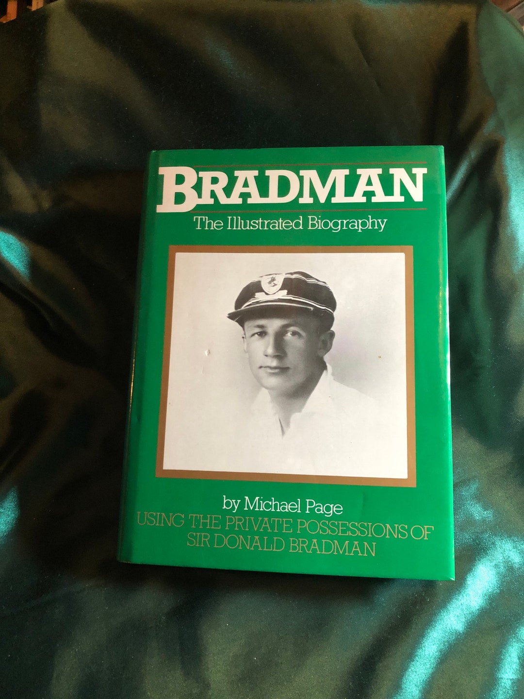 Bradman the Illustrated Biography, A Book by Michael Page, an Intimate ...