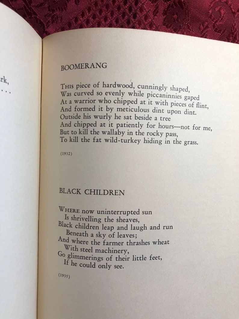 Rex Ingamells, A Book of Selected Poems, Rare 1st Edition 1944 ...