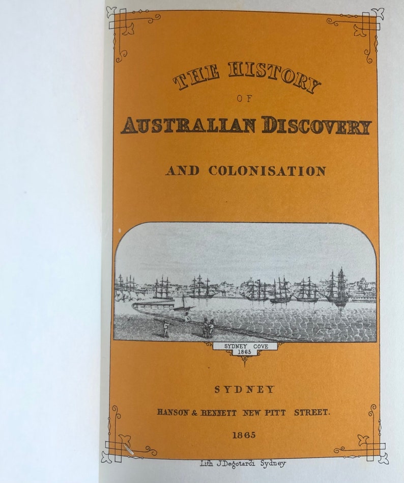 Australian Discovery & Colonisation, Complete in 2 Volumes, A Book by ...