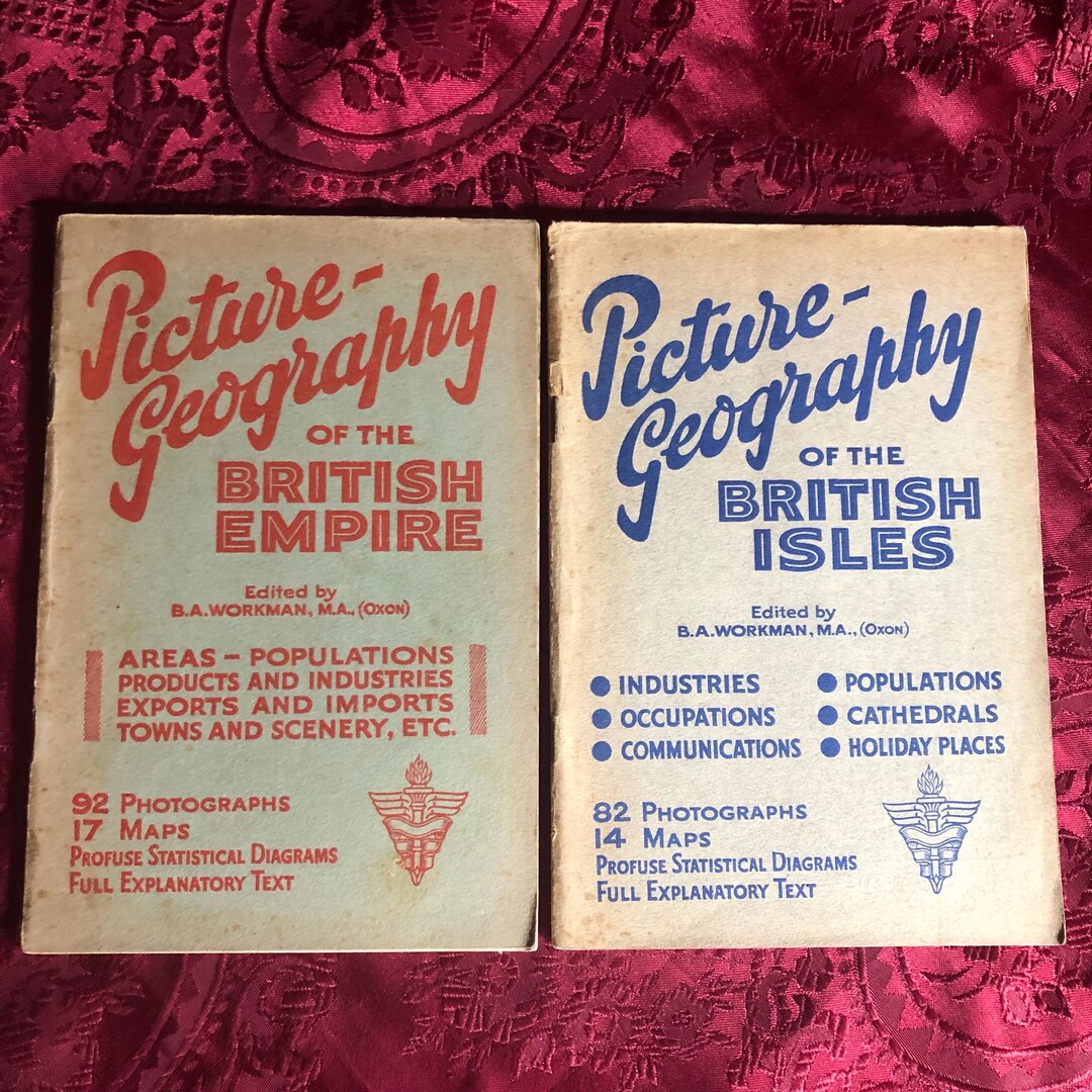 Picture Geography of 1. the British Isles & 2. the British Empire, 2 ...