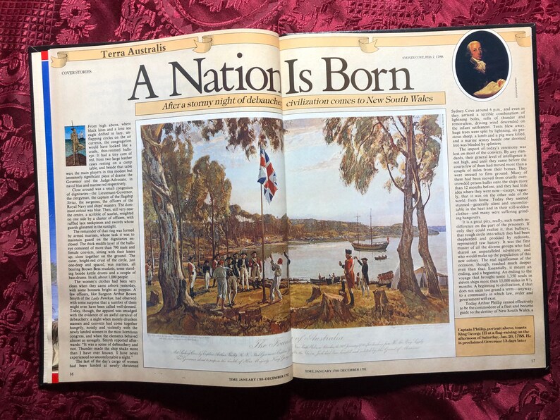 The World of 1788, Time Magazine Special Issue, Australia - A Nation is ...