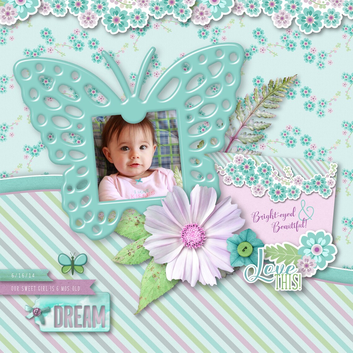 Nature Digital Scrapbook Elements, Nature Clipart. - Etsy