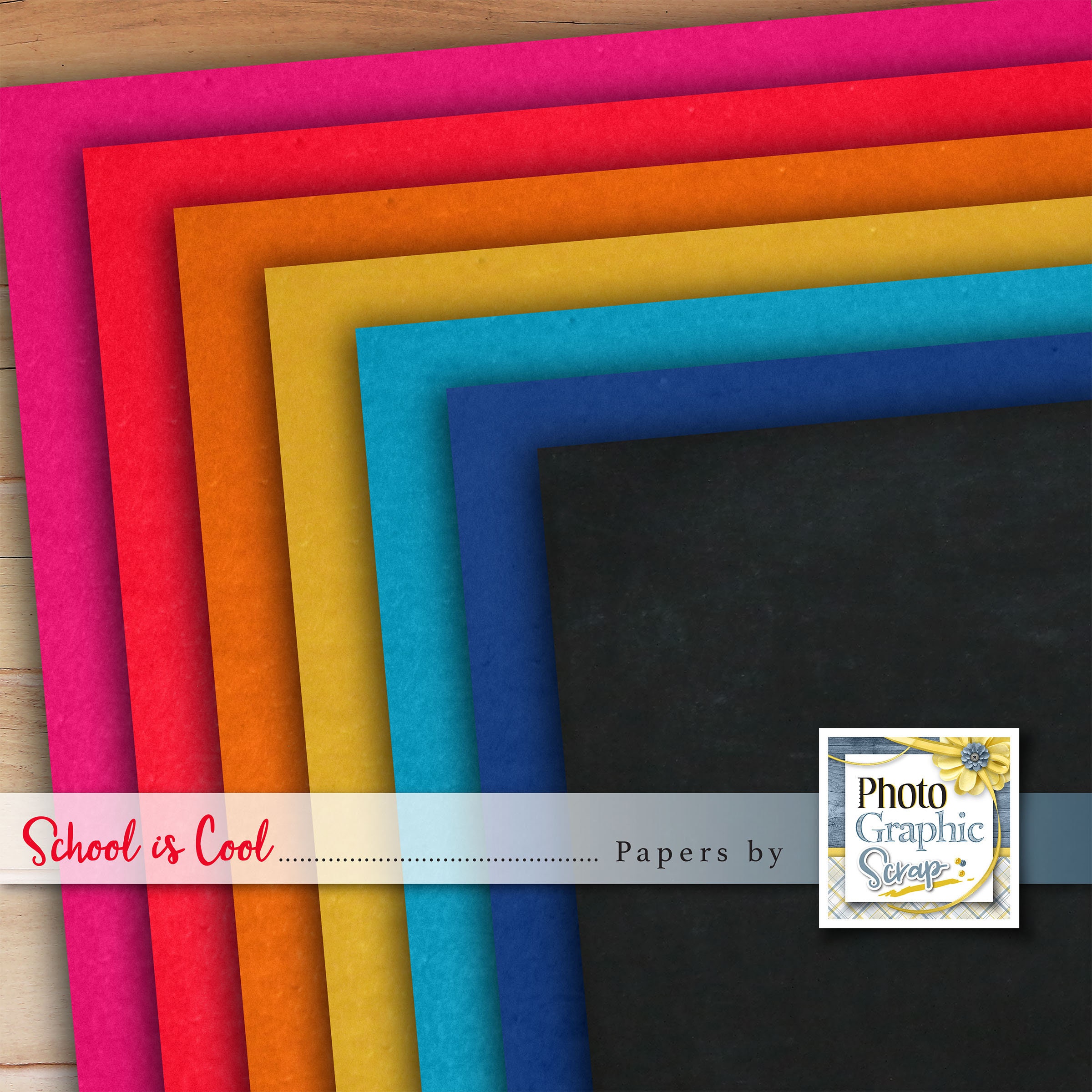 School Digital Scrapbook Papers, Printable Papers, Pattern Papers. - Etsy