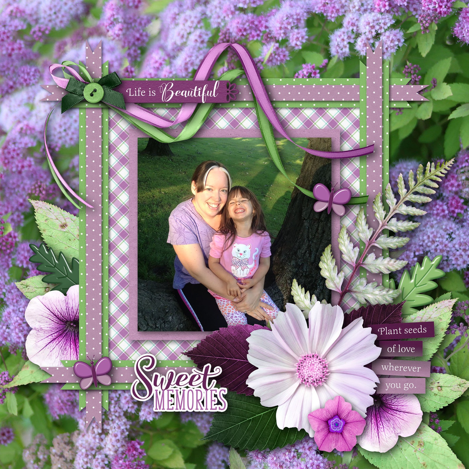 Nature Digital Scrapbook Elements, Nature Clipart. - Etsy