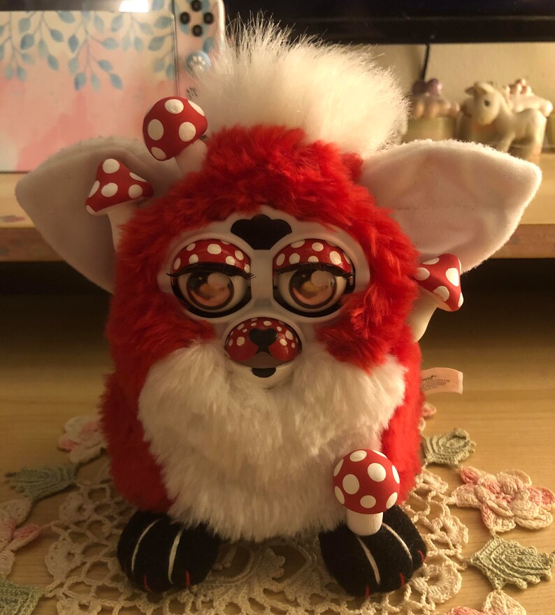 Custom Furby Red Mushroom - Etsy
