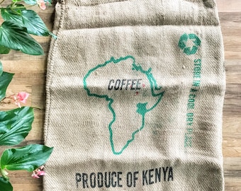 Custom Burlap Coffee Sack Fabric, 1 Yard Piece in NATURAL - Etsy