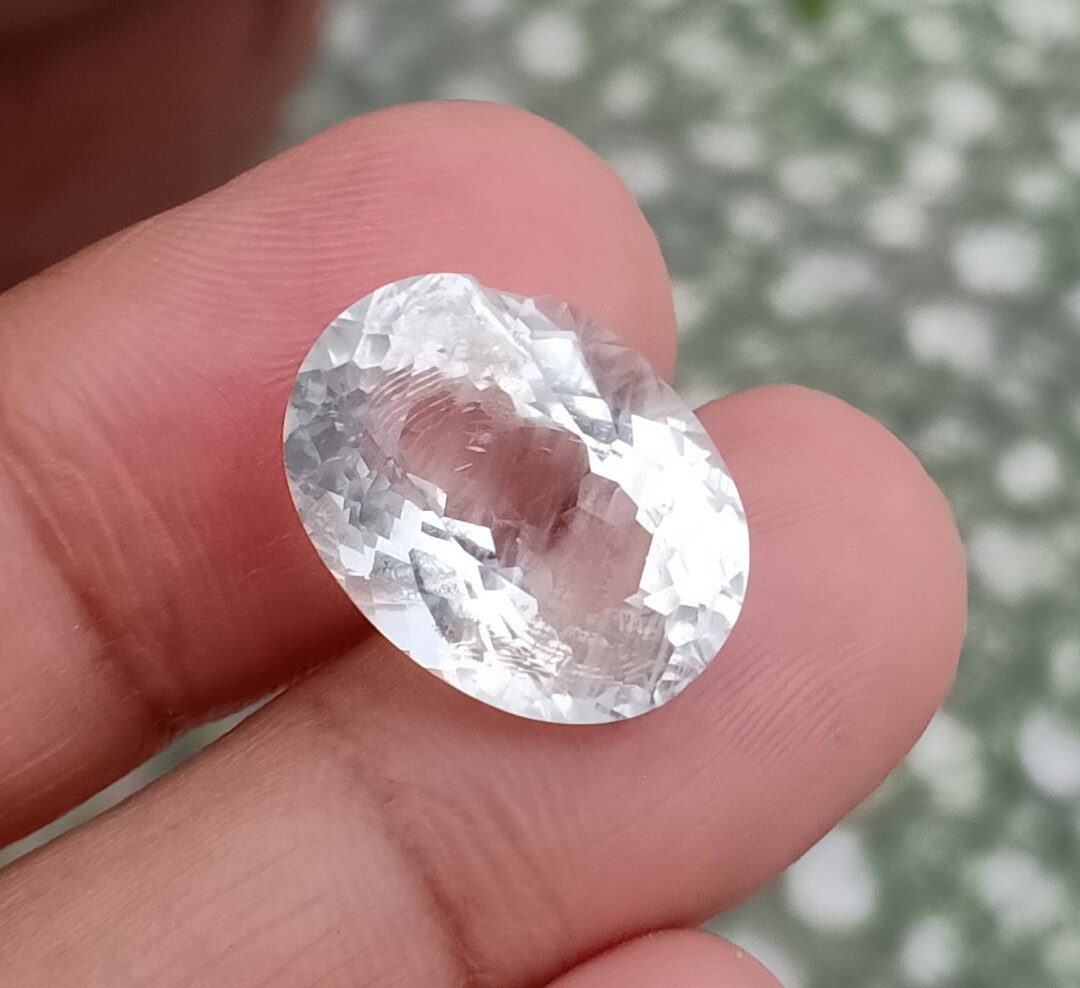 8.08 Crt. Goshenite colorless Beryl. Natural. Facet. - Etsy