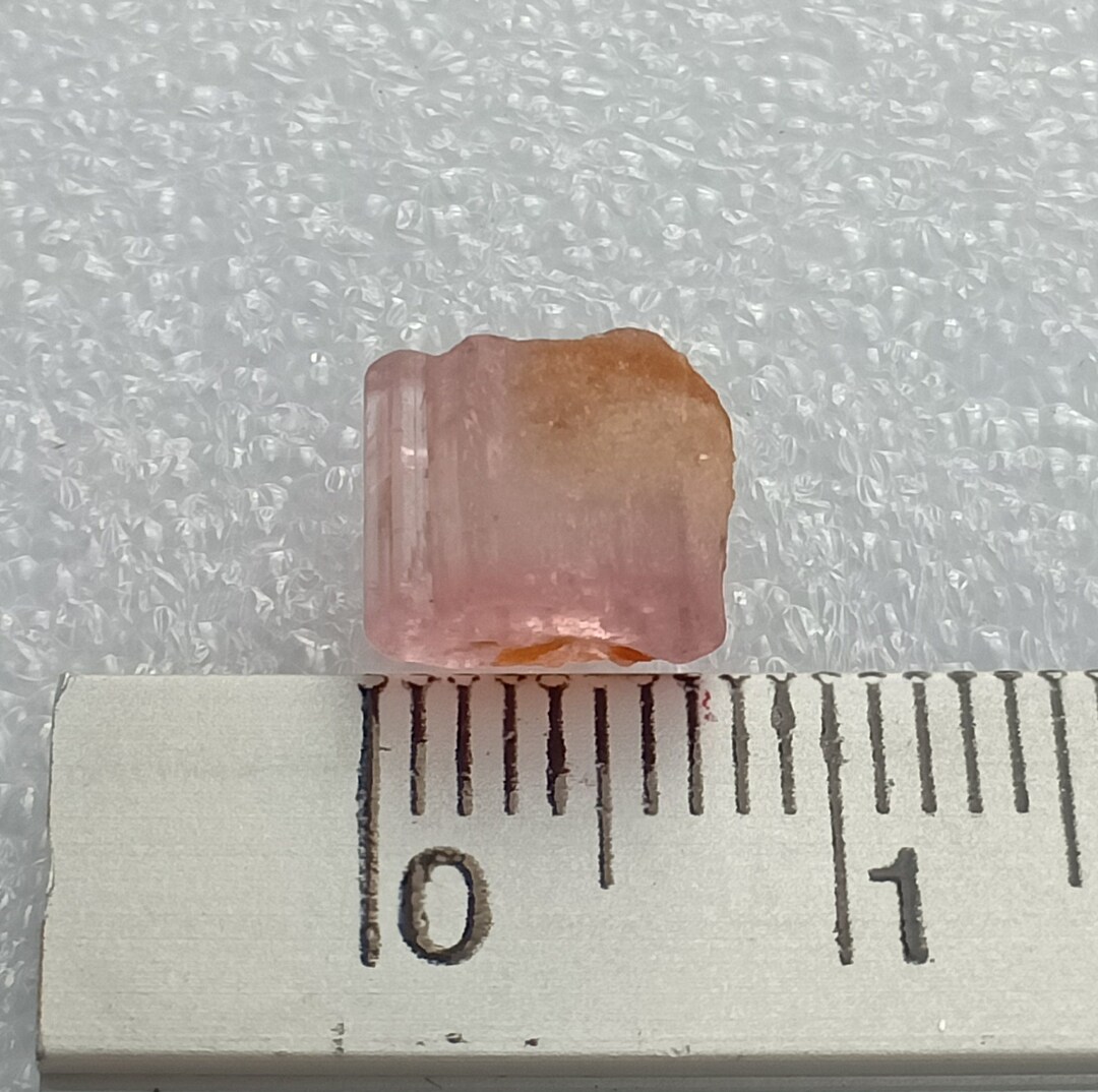 3.49 Crt. Rubellite Tourmaline Crystal. Natural, Untreated. Rough. - Etsy